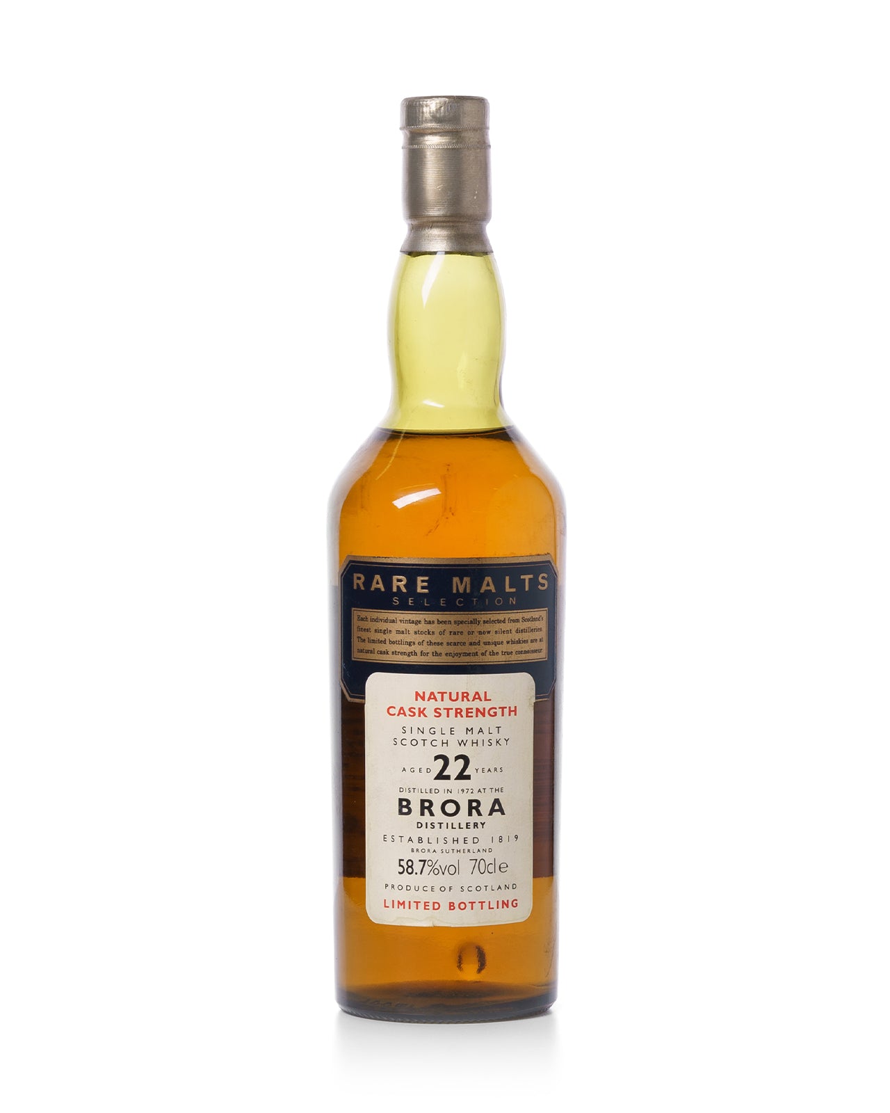 Brora 1972 22 Year Old Rare Malts Bottled 1995 – Mark Littler Brora 1972 22 Year Old Rare Malts Bottled 1995 – Mark Littler