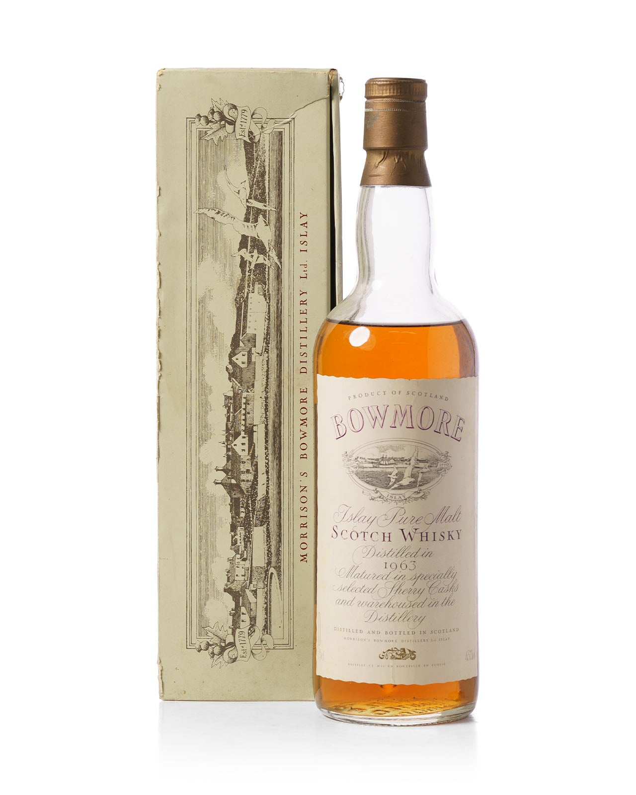 Bowmore 1963 75cl With Original Box – Mark Littler