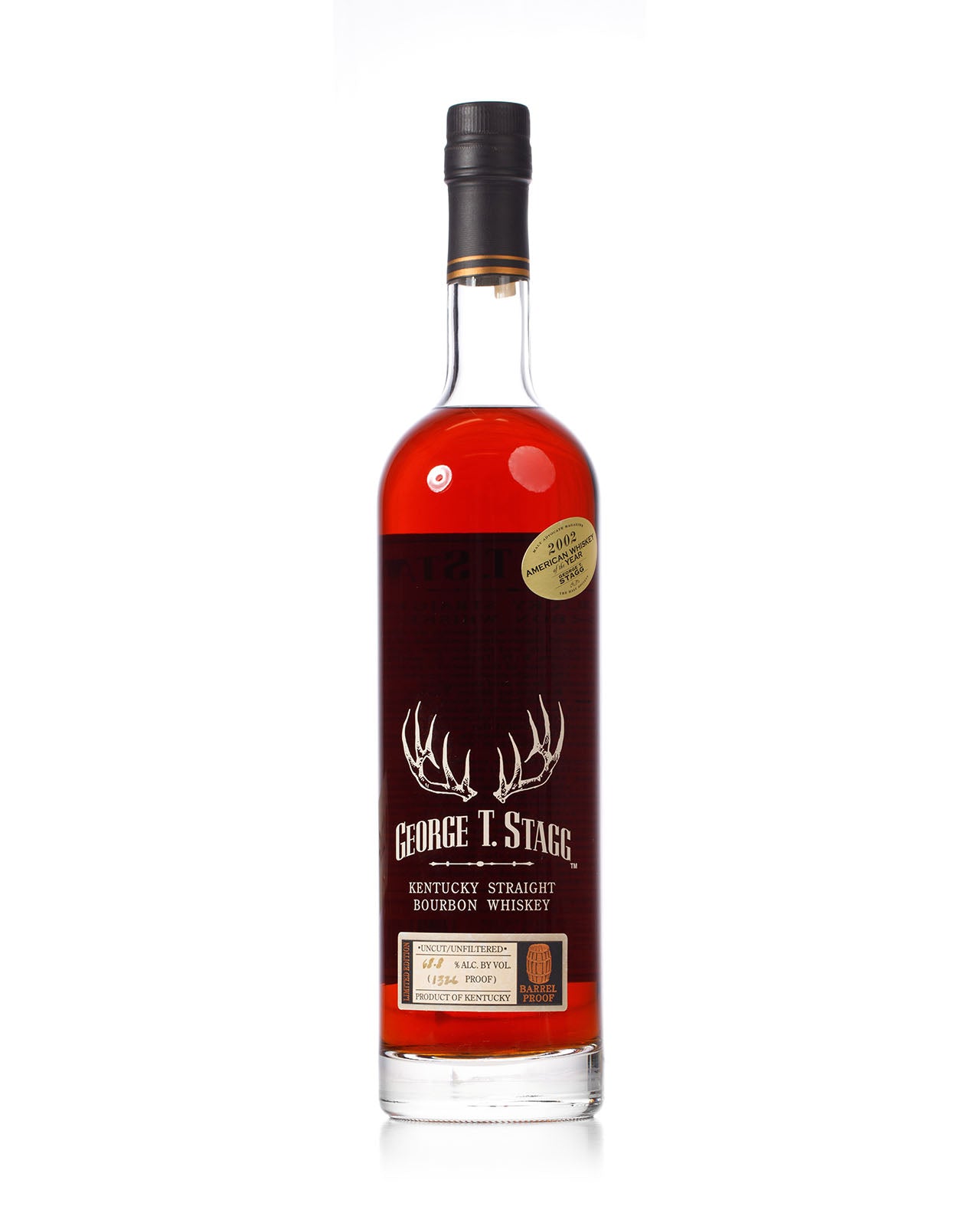 George T. Stagg 15 Year Old Barrel Proof Limited Edition Bourbon Bottl ...