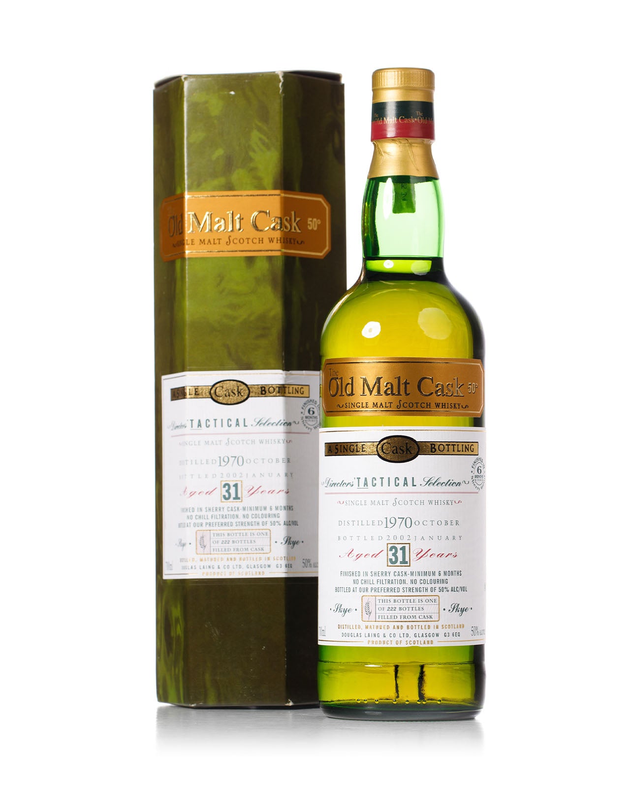 Talisker 1970 31 Year Old Old Malt Cask Tactical Douglas Laing Bottled ...