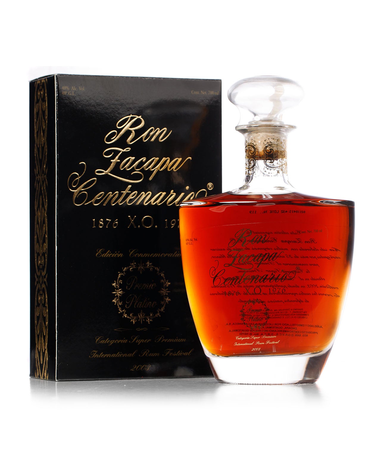 Ron Zacapa Centenario XO 25 Year Old Guatamalan Rum With Original Box ...