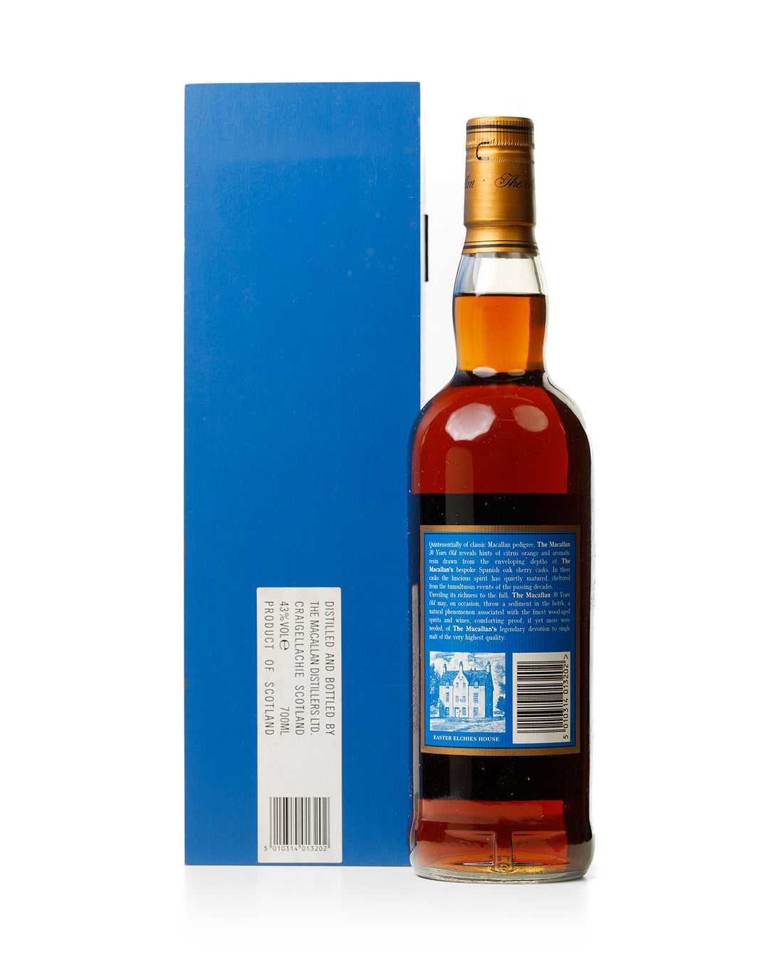 Macallan 30 Year Old Sherry Oak Bottled 1990s 2000s With Original Box
