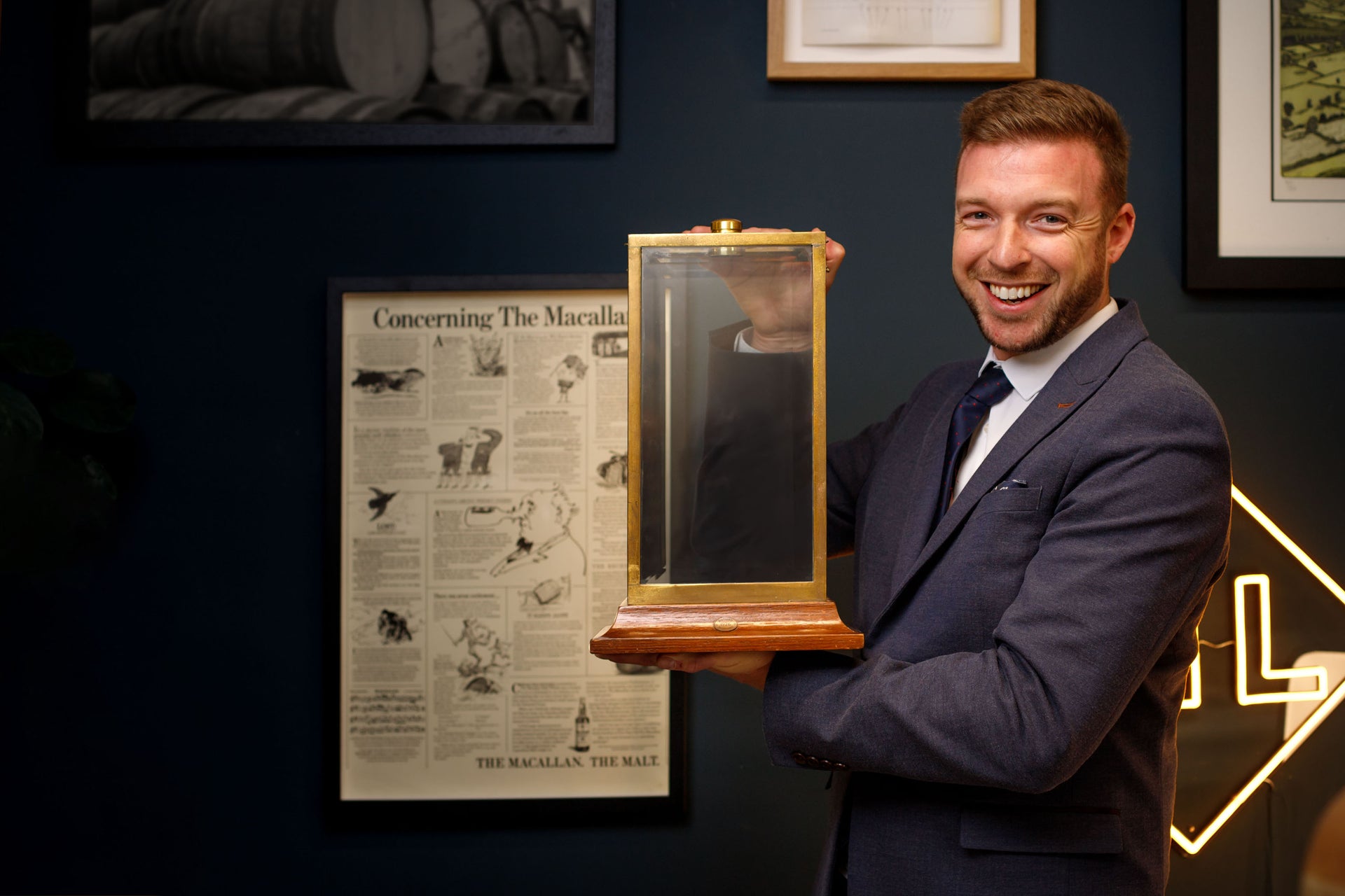 Macallan 1926 60 Year Old Valerio Adami Display Case – Mark Littler