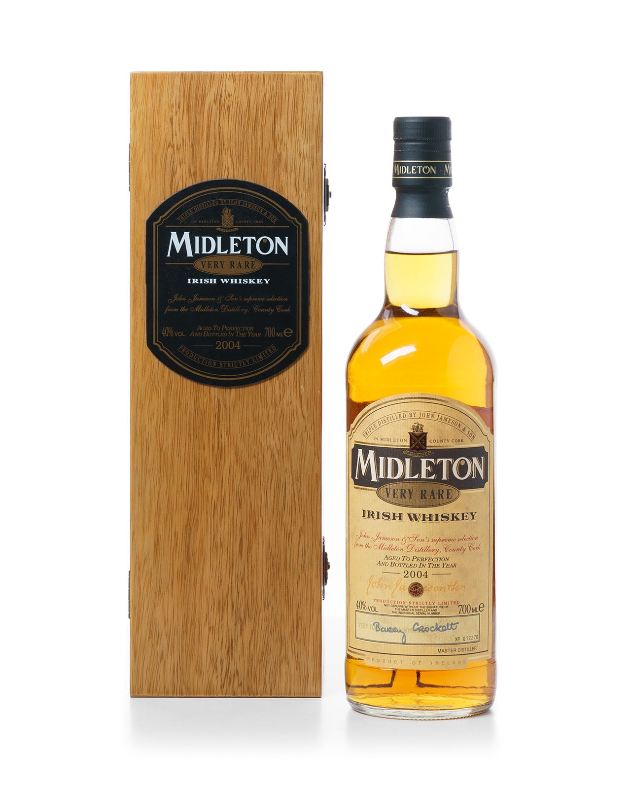 Midleton Very Rare Bottled 2004 With Original Box – Mark Littler