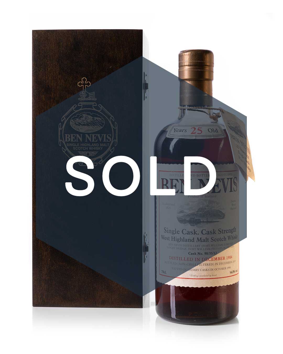 Ben Nevis 1984 25 Year Old Cask #98/35/12 – Mark Littler