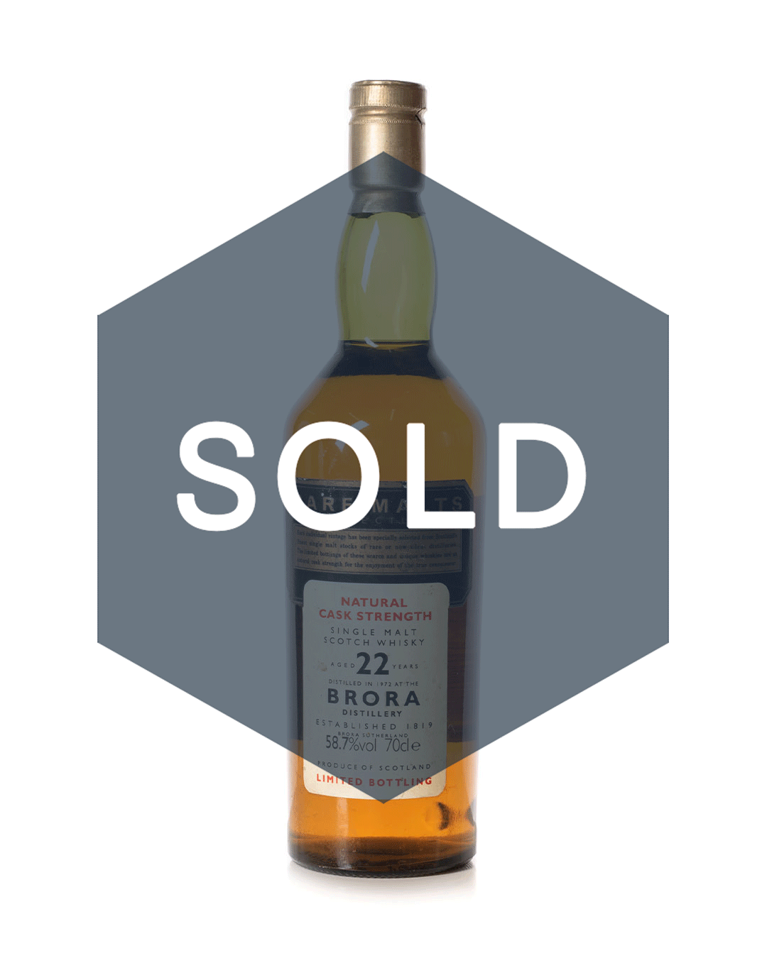 Brora 1972 - 22 Year Old Rare Malts Selection - 61.1% ABV – Mark Littler