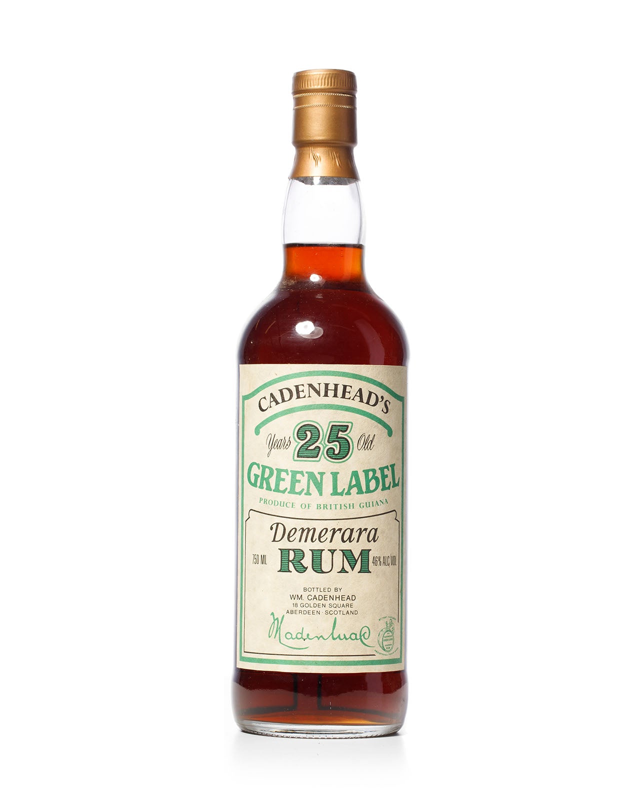 Cadenhead's 25 Year Old Green Label Demerara Rum – Mark Littler