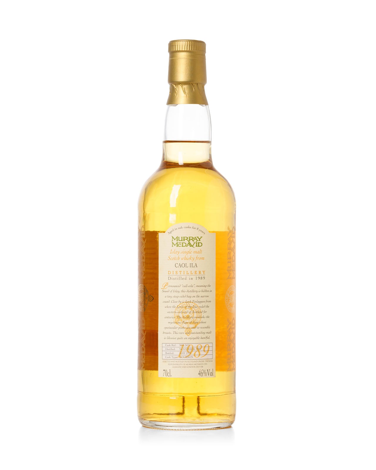 Caol Ila 1989 8 Year Old Murray McDavid Bottled 1998 – Mark Littler