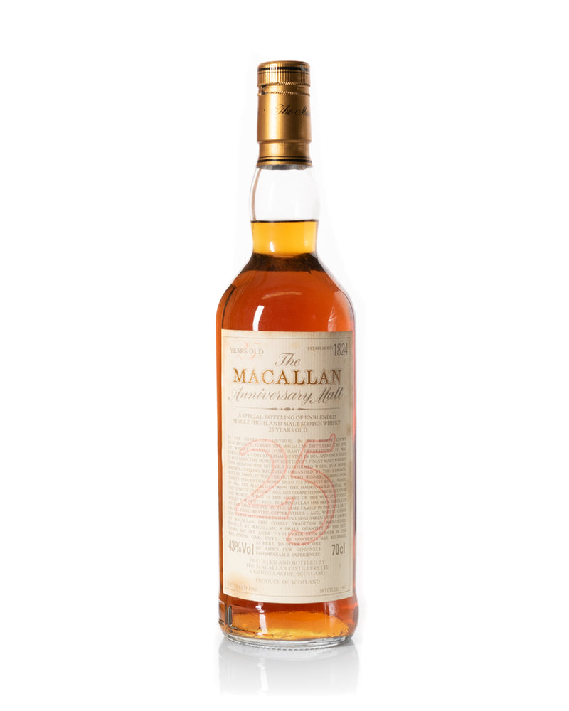 Macallan 1966 - 25 Year Old Anniversary Malt - Bottled 1991 – Mark Littler